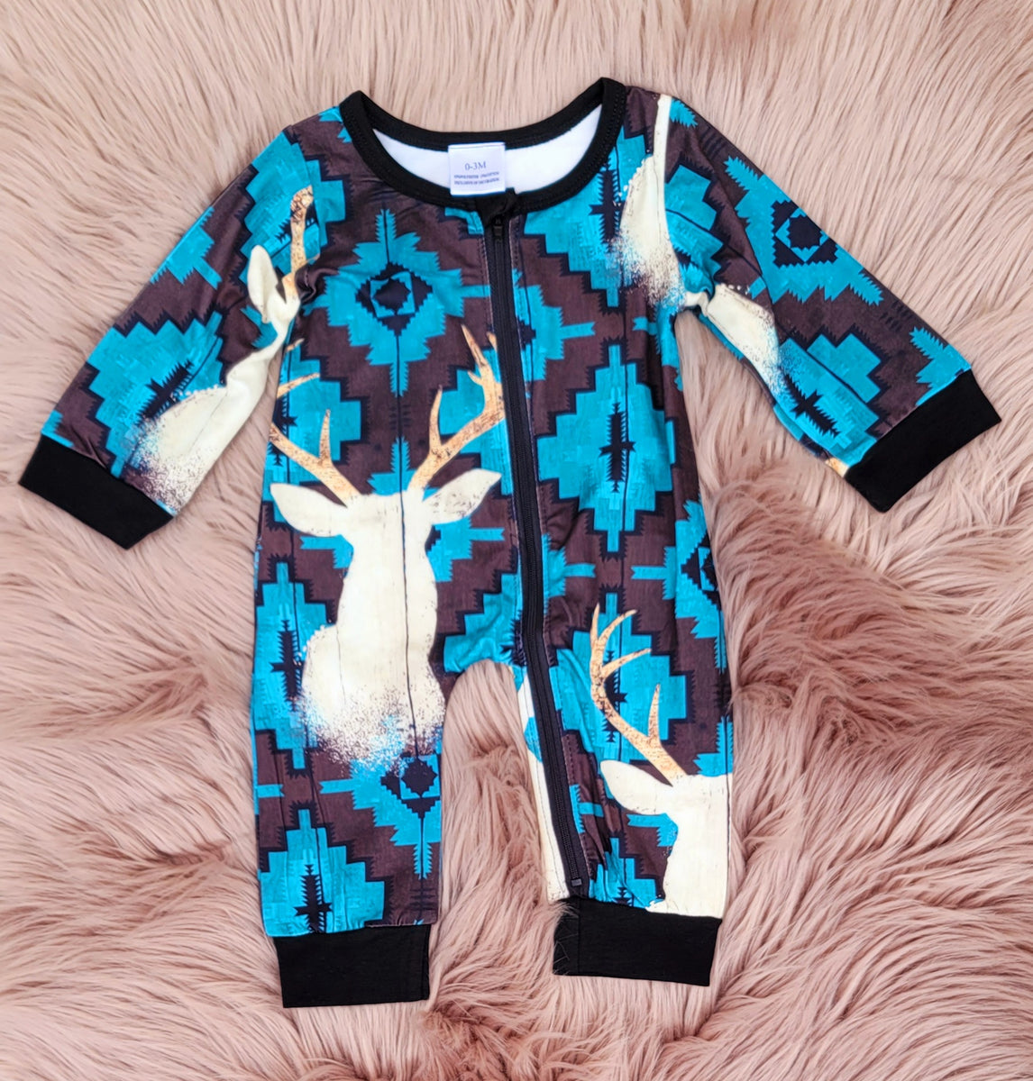 Southwest Deer Sleeper – Swanky Tots