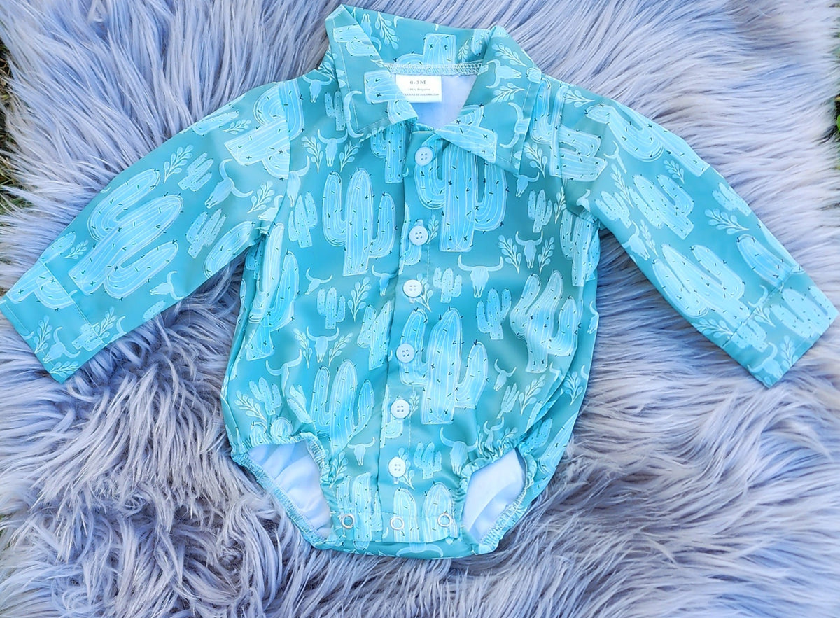 Cactus Onesie – Swanky Tots