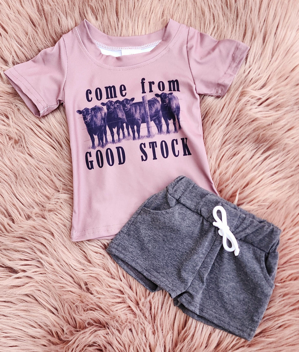 Good Stock Shorts Set – Swanky Tots
